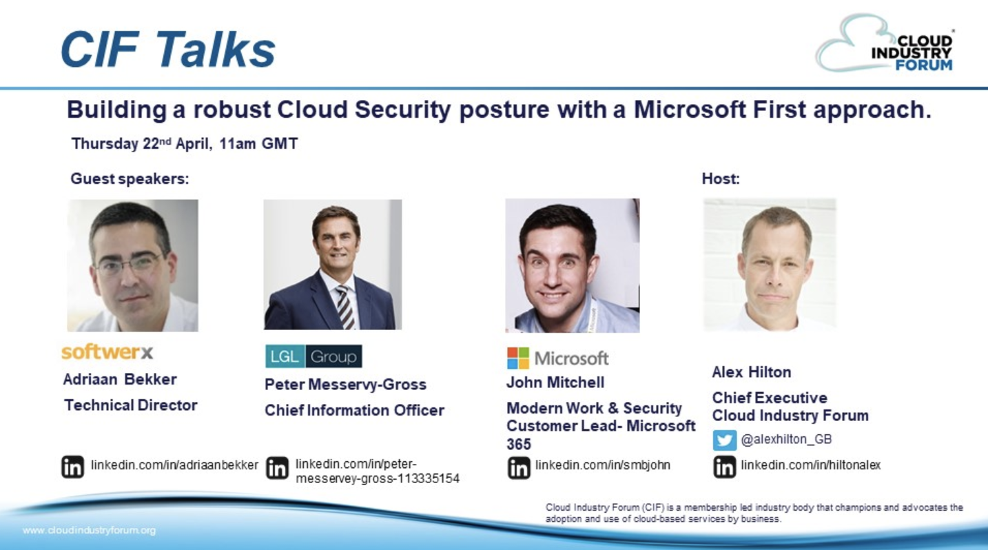 Building a robust Cloud Security posture with a Microsoft First ...